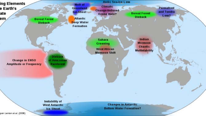 Nine ‘tipping points’ that could be triggered by climate change - The ...