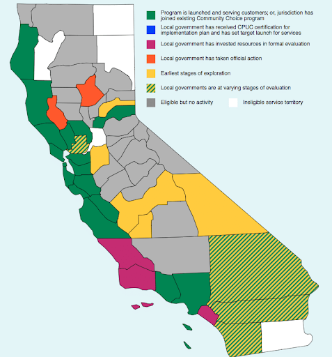 Community-Choice-map - The Climate Center
