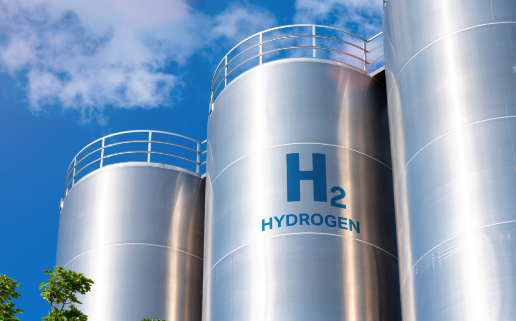 Hydrogen tanks. Photo by Canva. - The Climate Center